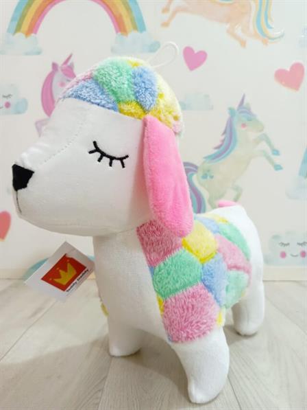 Buy Standing Rainbow Dog Soft Toy Online - Teddy Daddy