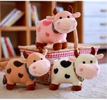 Standing Trumpet Cow Soft Toy Plush - Teddy Daddy - Premium Toys